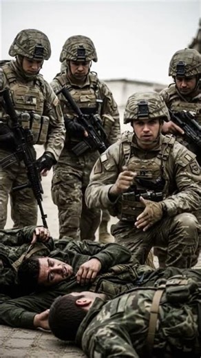 #army talks with the sign language