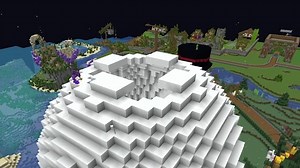 I Built a GIANT SNOWMAN in Minecraft Hardcore! (#38) | ACookieGod