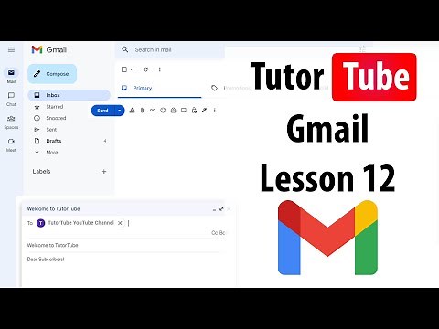 Gmail Tutorial - Lesson 12 - Edit Reply Subject to Create a New Email Thread
