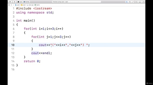 24. Patterns using Nested Loops