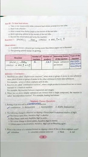 ✅10th Std Practical Book Answers |🔮Short Answers|📘Science and Technology Practical