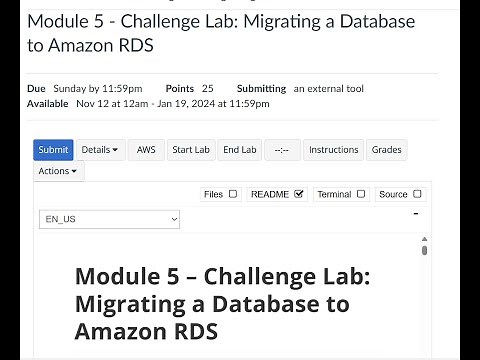 Module 5 - Challenge Lab: Migrating a Database to Amazon RDS | ALX | AWS SAA | AWS challenge lab
