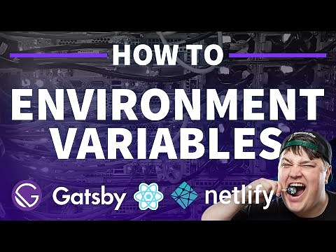 How to add environment variables with Gatsby and Netlify