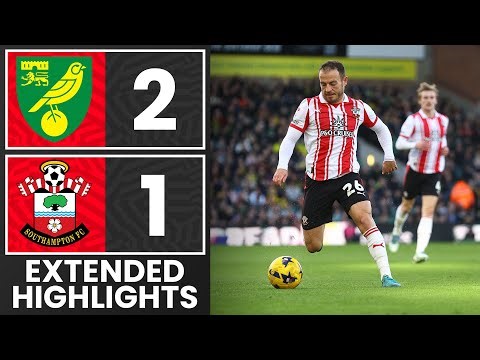 EXTENDED HIGHLIGHTS: Norwich City 2-1 Saints | Championship