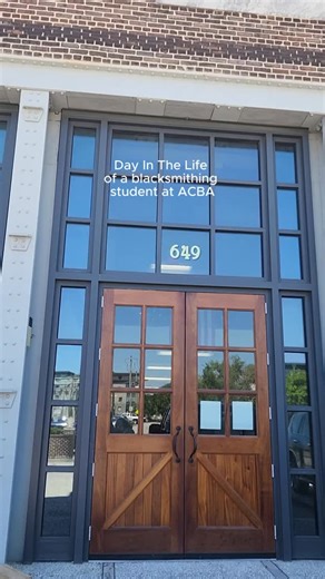 2.7K views · 111 reactions | What’s it like to be a Blacksmithing student at the American College of the Building Arts? Tune in as sophomore Bri Meyer walks us through a day in her life from this past semester. ⚒️ #blacksmith #blacksmithingstudent #buildingarts #acba | American College of the Building Arts | Facebook