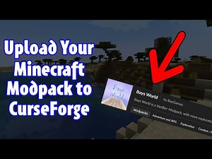 This is how you upload your modpack to CurseForge!