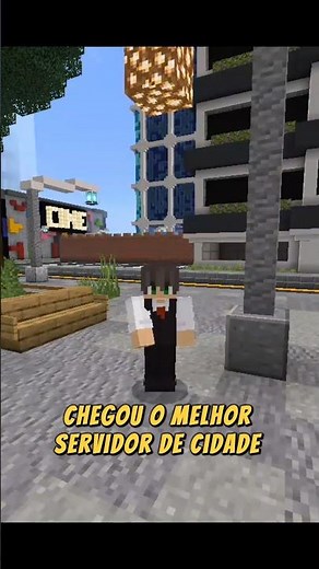 MELHOR SERVIDOR DE CIDADE ROLEPLAY - MINECRAFT BEDROCK! (LINK NOS COMENTÁRIOS)