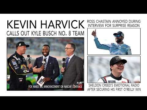 Kyle Busch Issues Called Out | Ross Chastain Annoyed | Sheldon Creed's Emotional Radio