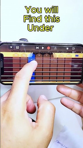 Garage Band Virtual Instruments Guitar song 6 July 2025 #shorts