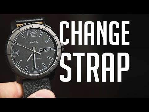 How to Change band on Timex Style Watch