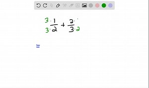 SOLVED:perform the indicated operation. Where possible, reduce the answer to its lowest terms. (1)/(2) (2)/(3)