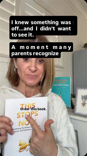 ⏸️There’s a moment many parents have. It’s when something feels off with your child, and your instinct is to look away. I know that moment well. Stress had quietly settled into our home, and because I grew up around pressure, perfectionism, and body image struggles... it felt familiar. Normal, even. Until I saw it showing up in my own child. That’s when I realized mindset isn’t a buzzword. It’s the difference between passing down pain or interrupting unhealthy patterns. I chose to break the cycl