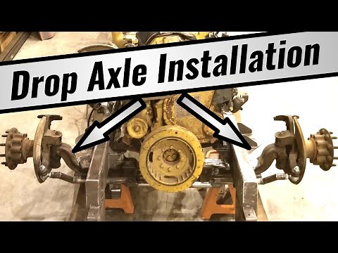 Drop Axle Installation