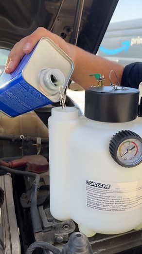 Force all that dirty fluid out of your brake system! Get your AGM Brake Pressure Bleeder today! | AGM-Products