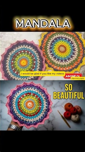 😍MANDALA😍 | SO BEAUTIFUL EASY CROCHET TUTORIAL | FOR BEGINNERS