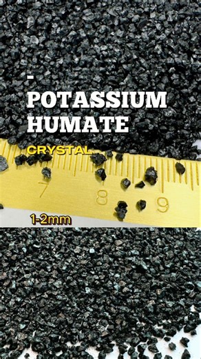 POTASSIUM HUMATE #fertilizer #crystal