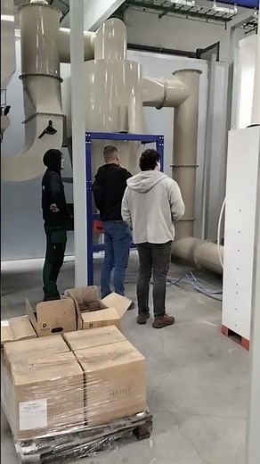 A5 Automatic Electrostatic Powder Coating Gun & Powder Gun Integrated Control System,