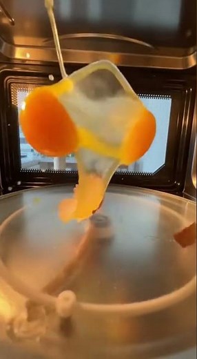 OMG! Microwave Egg EXPLODES Everywhere!