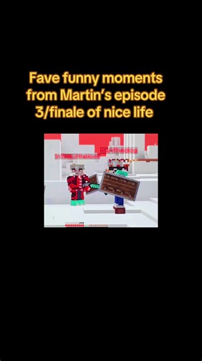 Red Winter & Martyn my beloved #martin #inthelittlewood #lifeseries #minecraft #fyp