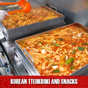 2.8M views · 10K reactions | Korean Spicy Rice Cake (Tteokboki) & Korean Snacks | Nero Yummy | Facebook