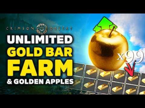 Crimson Desert - Golden Apple Farm & Best UNLIMITED Gold Bar Farm