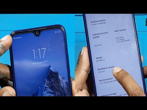 Redmi Note8 No service, baseband unknown, wifi problem Solved