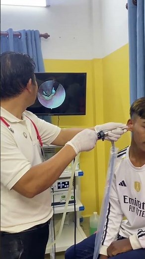 Doctor ENT Shows Inside Ear 👂🔍 #ENT #EarCheck #ASMR