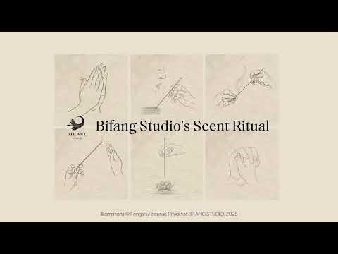 6 Steps of Incense Scent Ritual: a mindful way of incense with Bifang Studio