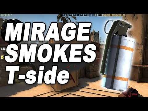 CS:GO Mirage Smokes Guide - 20 Best Smokes for T-side 2023