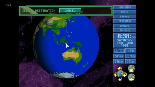 The First 15 Minutes of X-COM: UFO Defense (PlayStation)