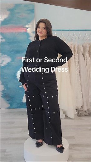 Minimal Basque Waist Wedding Dresses - First or Second