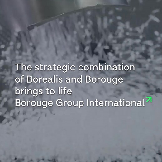 Borouge Group International: A New Global Polyolefins Champion 🏆 OMV and ADNOC Group announced the signing of a binding agreement to combine their shareholdings in Borealis and Borouge into Borouge Group International. This strategic combination is set to become the world’s fourth-largest polyolefins company. Borouge Group International will be uniquely positioned to create value and generate superior through-cycle shareholder returns, supported by synergies and a strong pipeline of organic gro