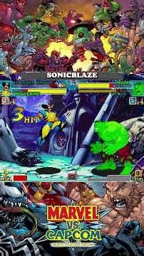Wolverine gets absolutely destroyed here #fightinggame #combo