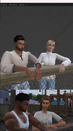 my struggle with a simple Sims 4 talk animation