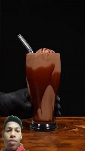 Dynamite chocolate milk shake #chocolate #satisfying #animation #food #recipe #indiandesserts #cake
