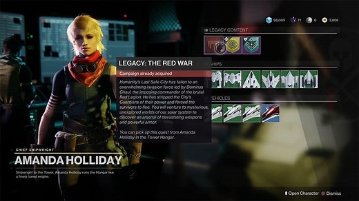 How To Start Original Destiny 2 Campaigns (Legacy) In Shadowkeep - Gamers Heroes