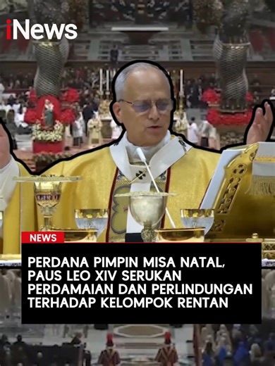 Paus Leo XIV Memimpin Misa Malam Natal di Vatikan