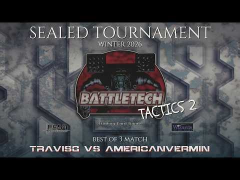 BattleTech TCG Sealed Tournament | Round 6 of Swiss - TravisG vs AmericanVermin