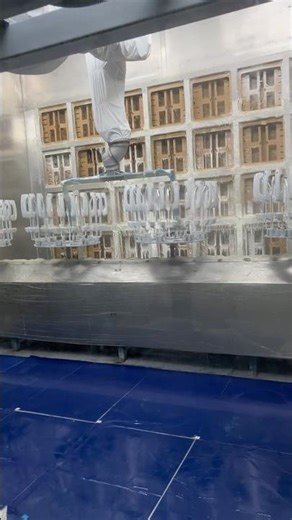 Rotary Spray Robotic Automatic Paint Shop for Handles