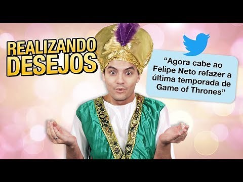 MAKING FANS' WISHES COME TRUE - It's up to Felipe Neto... [+10]