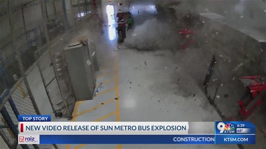 New video shows Sun Metro bus explosion