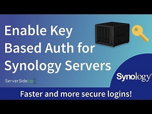 Enable Key Based SSH Authentication For Synology Servers