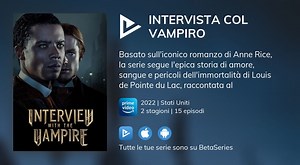 Guarda Interview with the Vampire in streaming