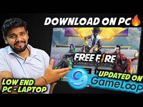 Free Fire In Gameloop 😍 How To Download Free Fire In PC - Laptop On Gameloop 🔥