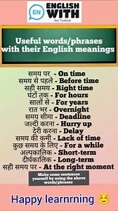 1.9K views · 10K reactions | Useful words/phrases in english with...
