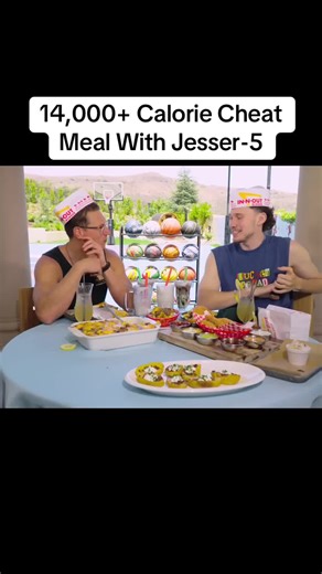 14,000 Calorie Cheat Meal With Jesser-5