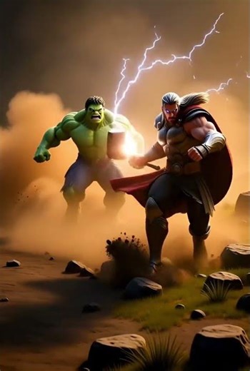 HULK vs THOR ⚡💥 | God of Thunder Wins