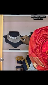 PRICE:#235,000👉4PCS BRAZILIAN SET READILY AVAILABLE IN STORE . WHATSAPP 2348052310486 OR 2349067292754 | Wearables Atelier