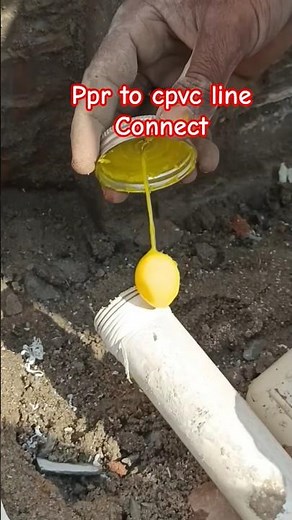 how to make thread and connect ppr to cpvc pipe 👍