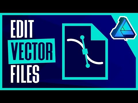 How To Import and Edit SVG Files with Affinity Designer